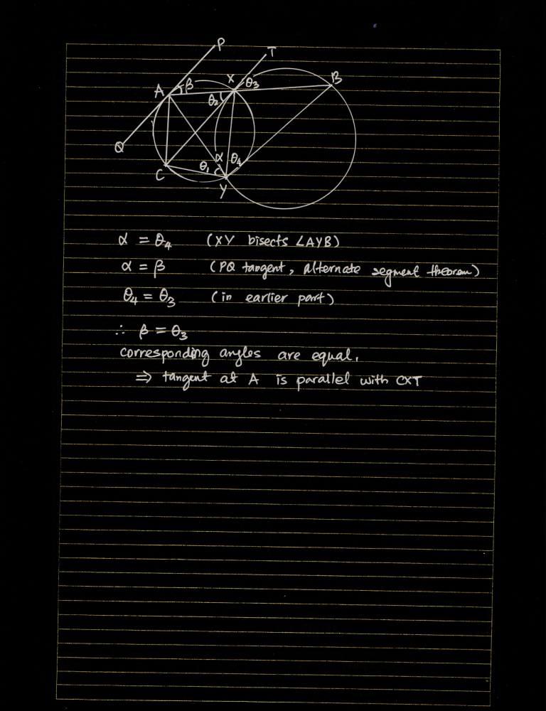Stpm Mathematics T: GEOMETRY DEDUCTION