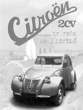 Nostalgia Sobre Ruedas: Publicidad: Citroën 2cv