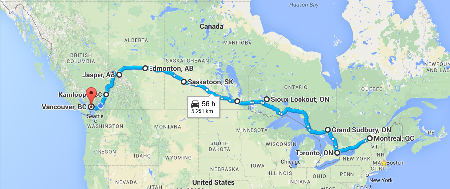 Trip Canadien: La folie de la traversée du Canada