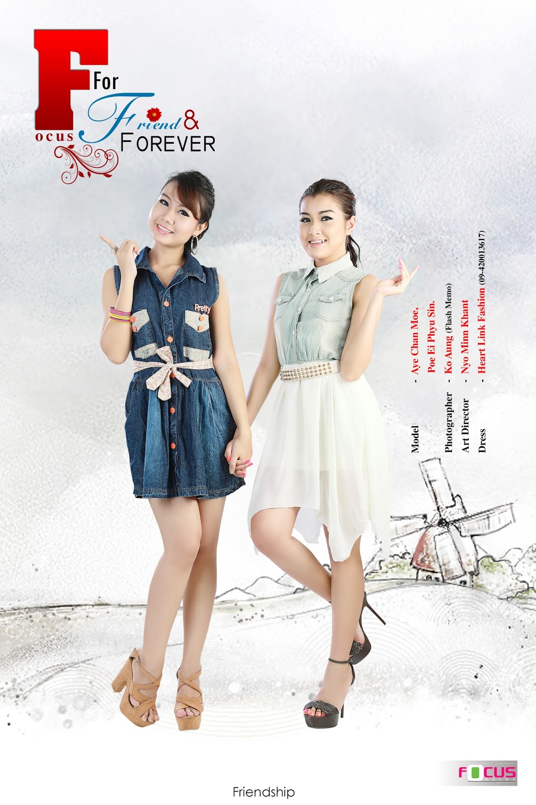 Myanmar Focus Online: Issue 53 - Focus For Friend & Forever - Aye Chan Moe & Poe Ei Phyu Sin