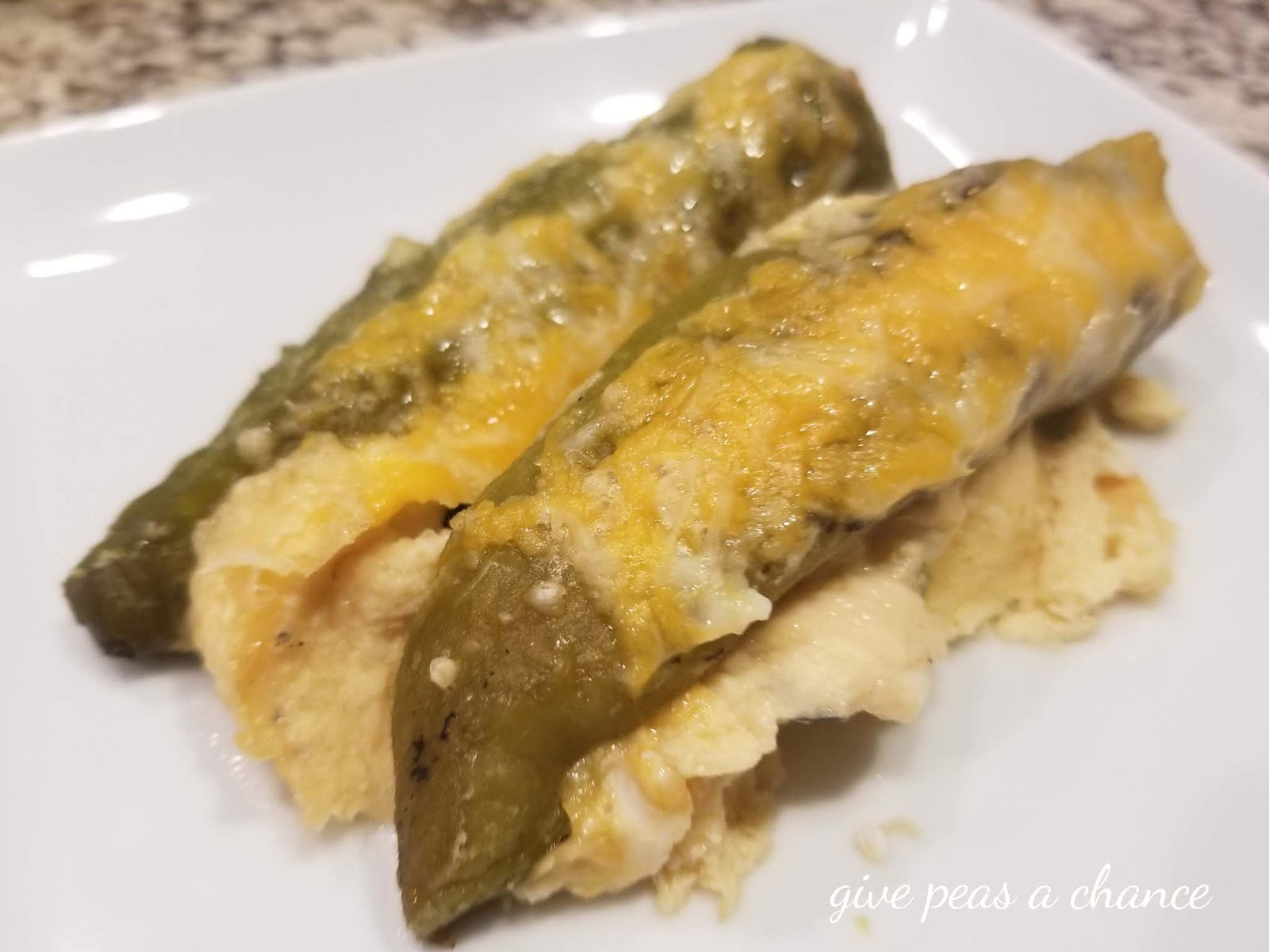 Give Peas a Chance: Baked Chile Rellenos Casserole