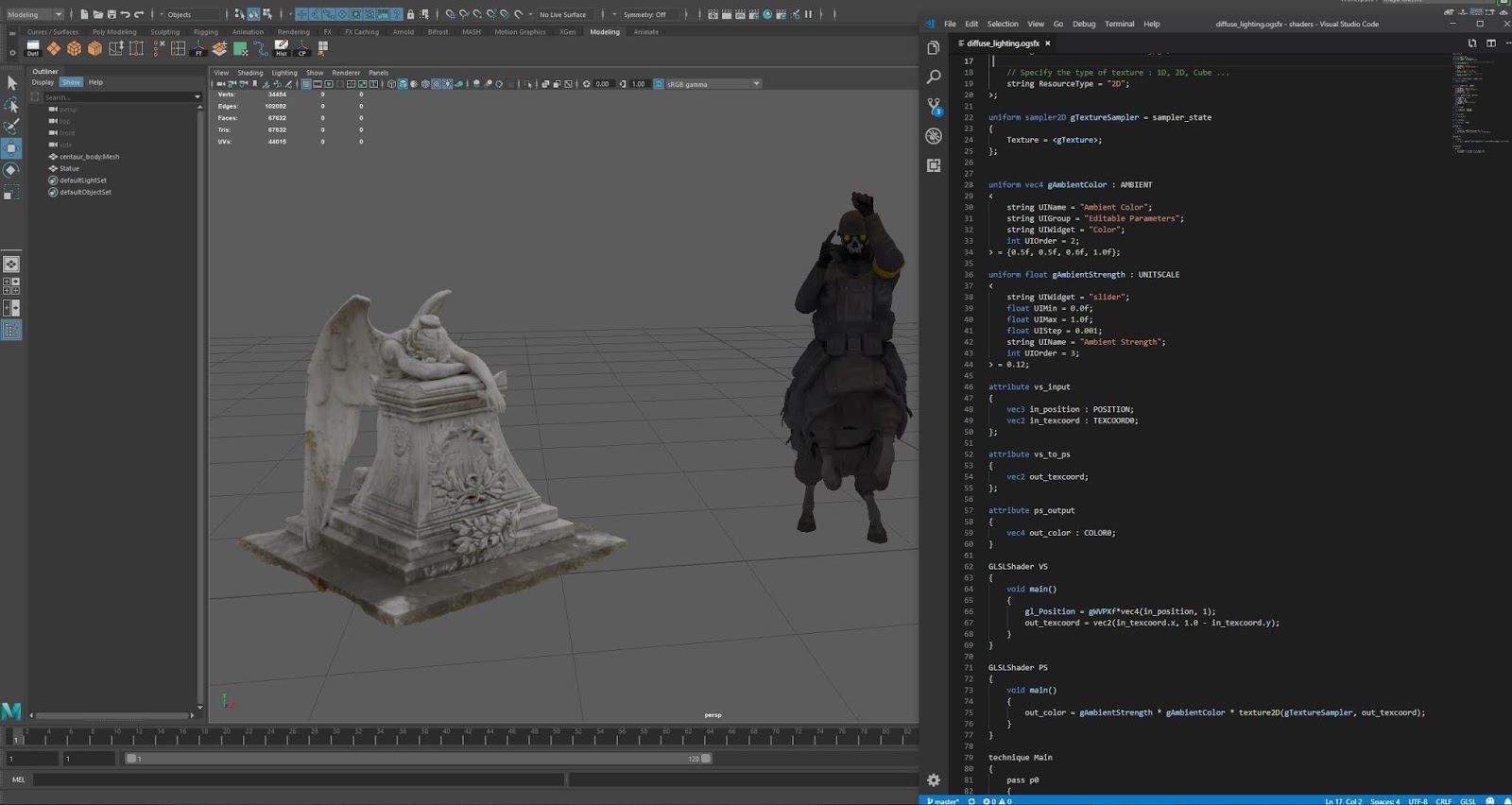 GLSL Shader in Maya Part 2: Textures GLSL Shader in Maya Part 2: Textures