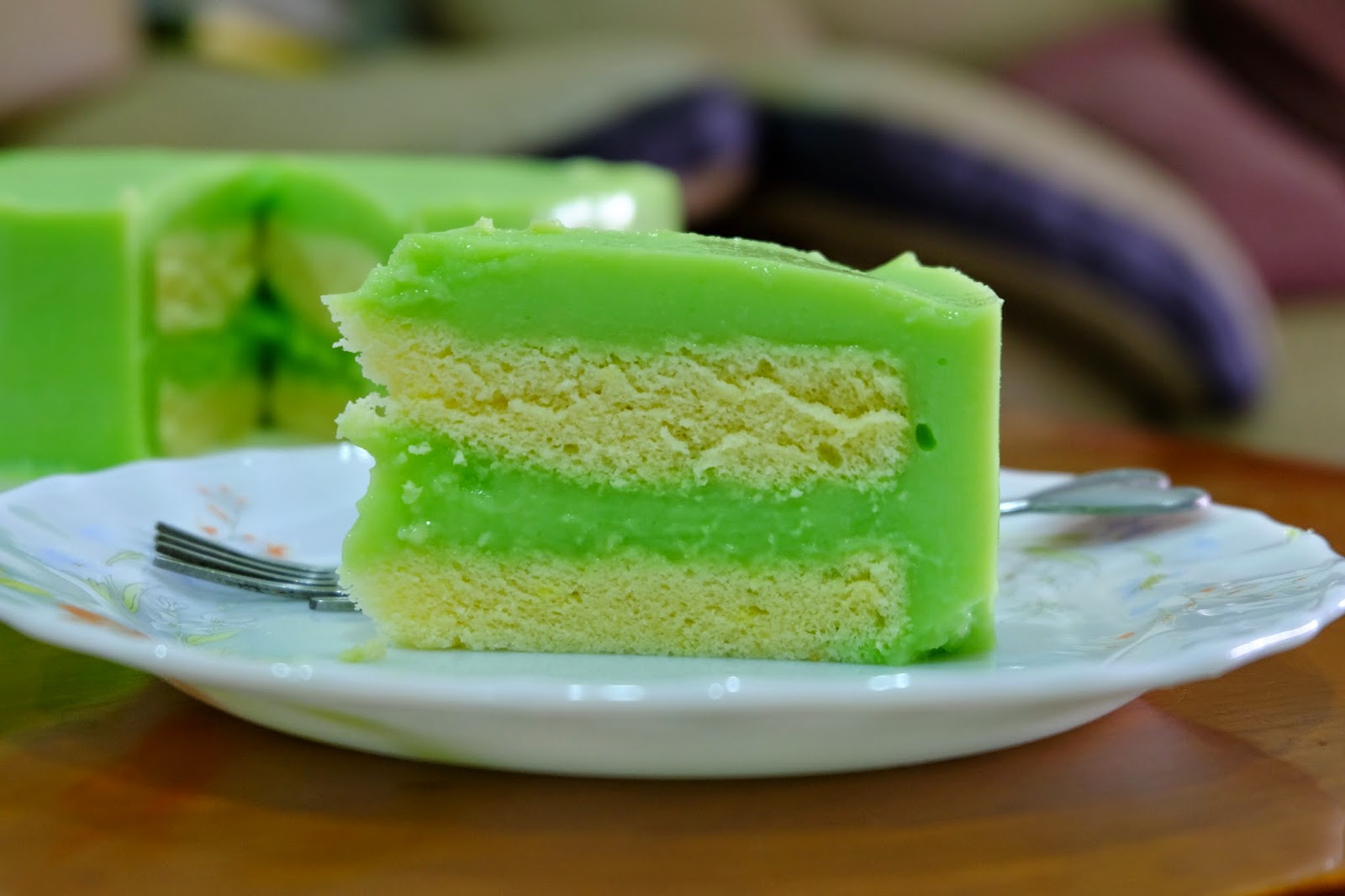 Wendy'S Small Small World: Pandan Kaya Layered Cake
