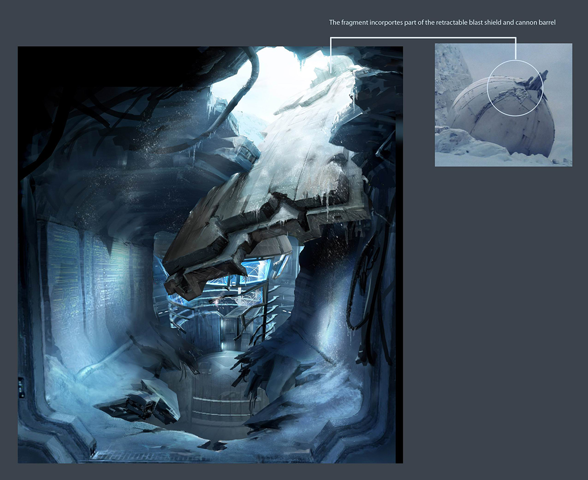 Beautiful concept art for Star Wars Hoth environment by very talented ...