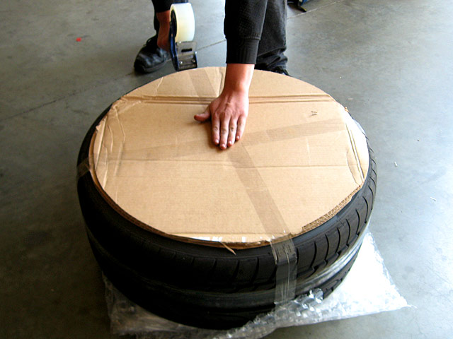 Rim & Tire Shipping: Mummy Wrapping
