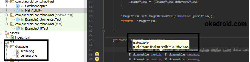 Belajar Cara Menciptakan Gridview Sederhana Di Android Studio - Java ...