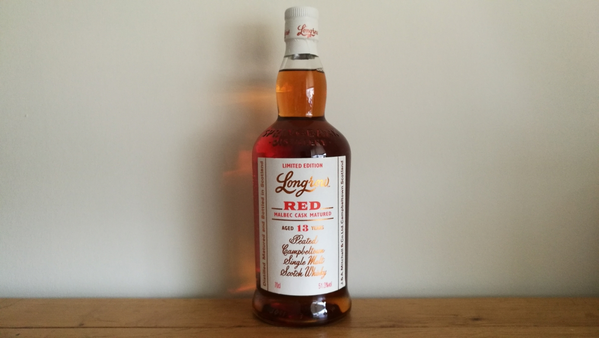 Longrow Red 13-year-old Malbec 2017 release