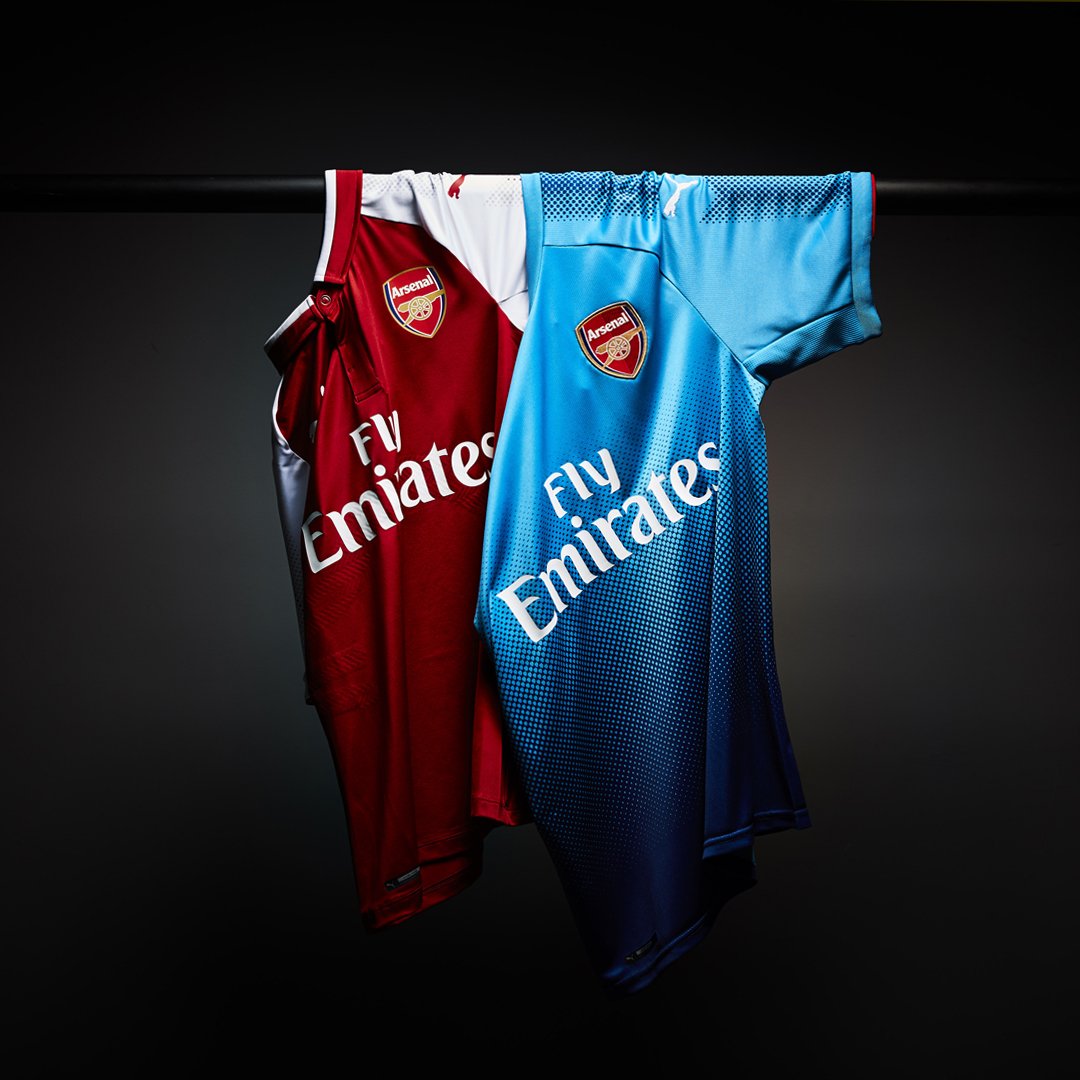 Arsenal 17-18 Home, Away And Third Kits Released - Footy Headlines