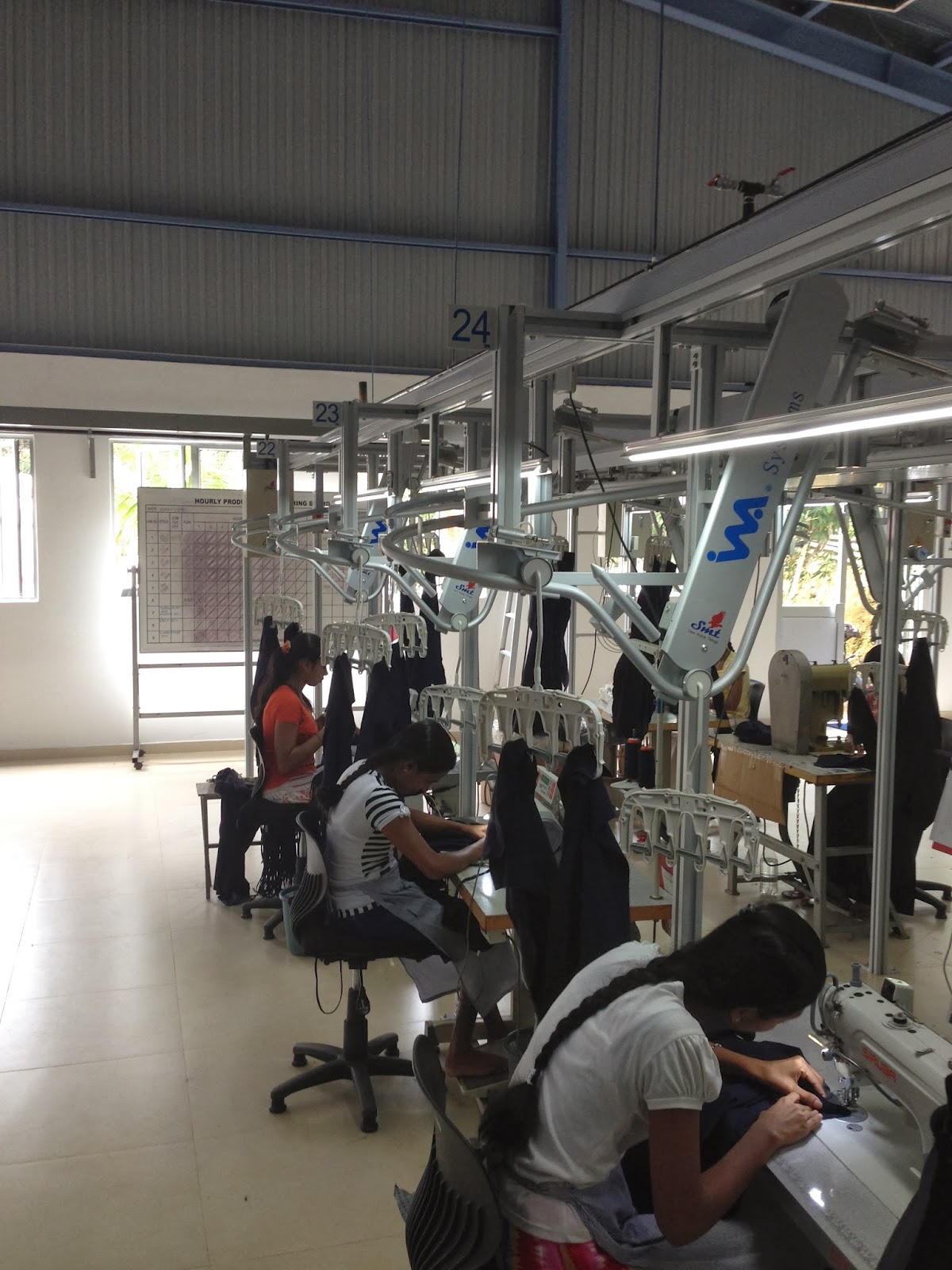 INA Hanger System ~ Rasuki Apparel Pvt Ltd - The Jolanka Group