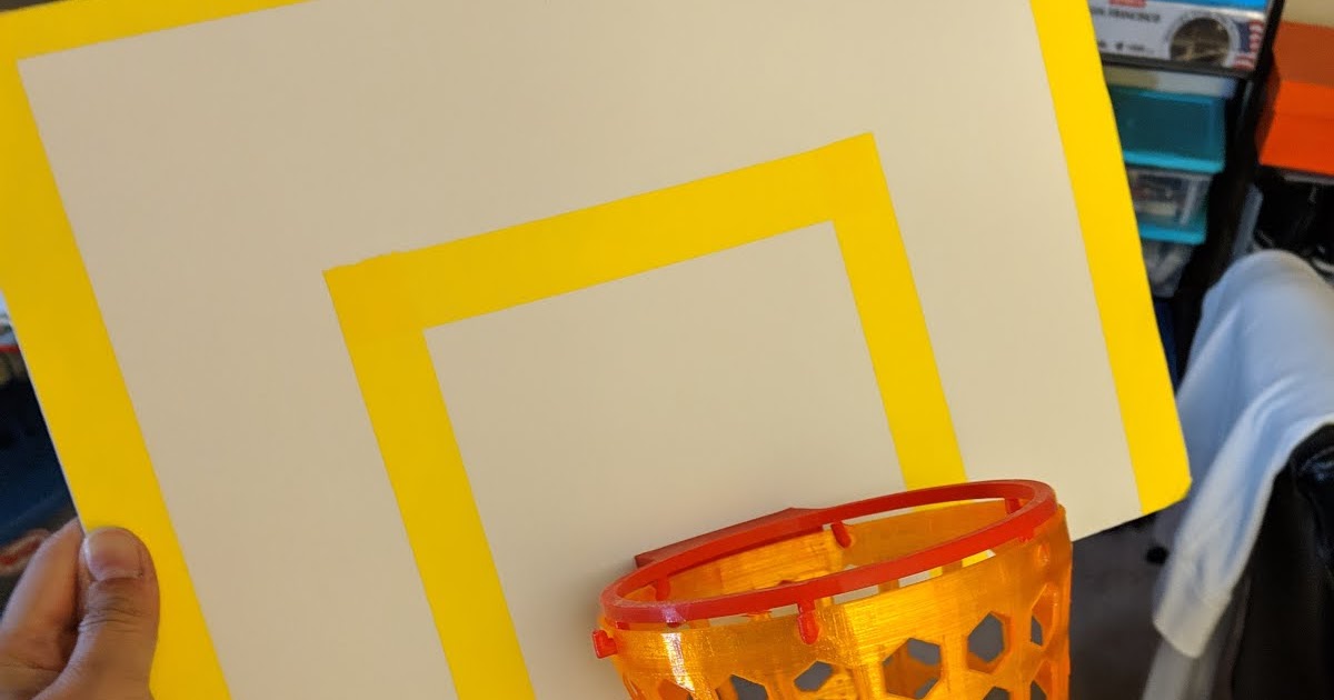3D Print Basketball Indoor Backboard