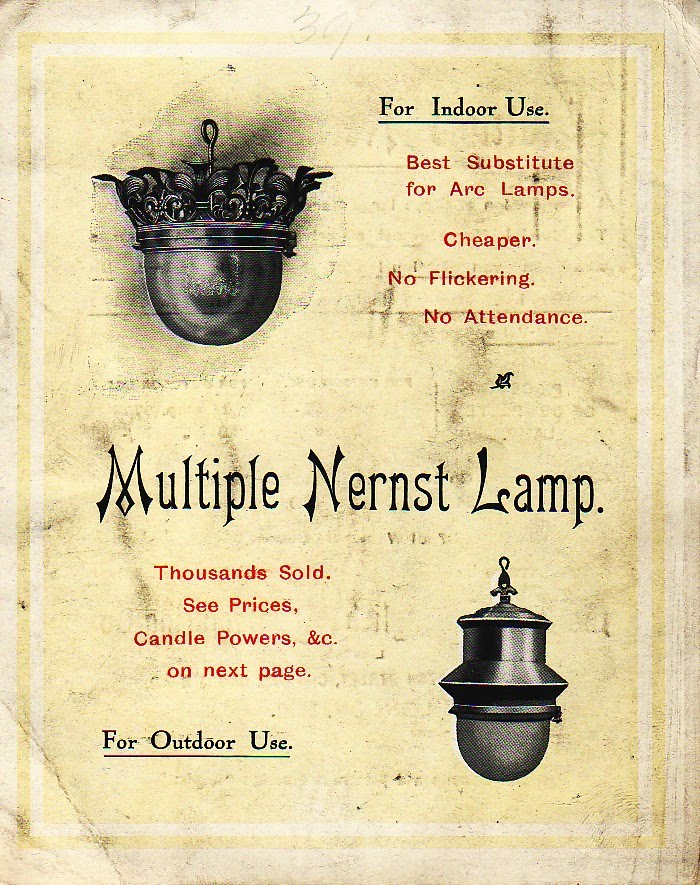 Revelation awaits an Appointed Time: The Nernst Lamp