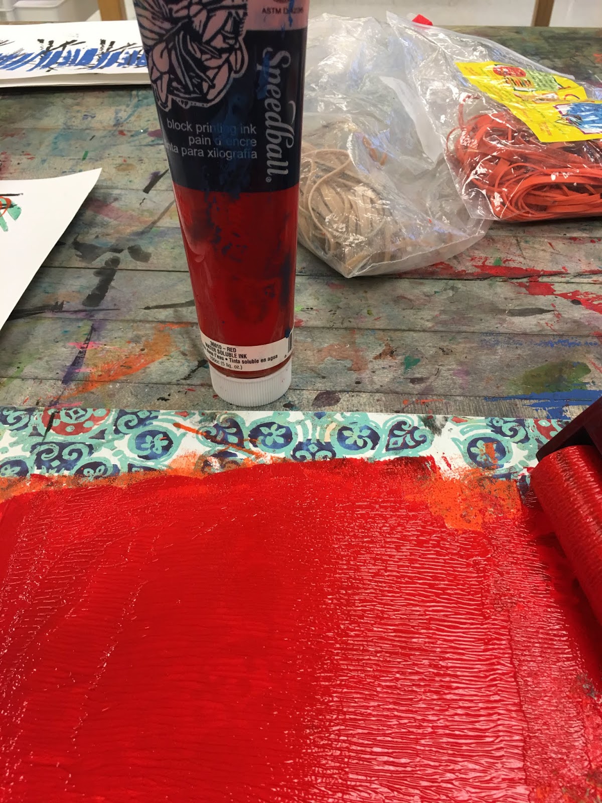 Art Room Blog: Three Part Printmaking Project...