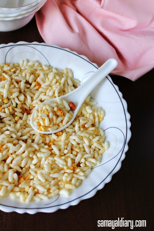 Pori Kadalai (Puffed Rice and Gram) ~ Samayal Diary