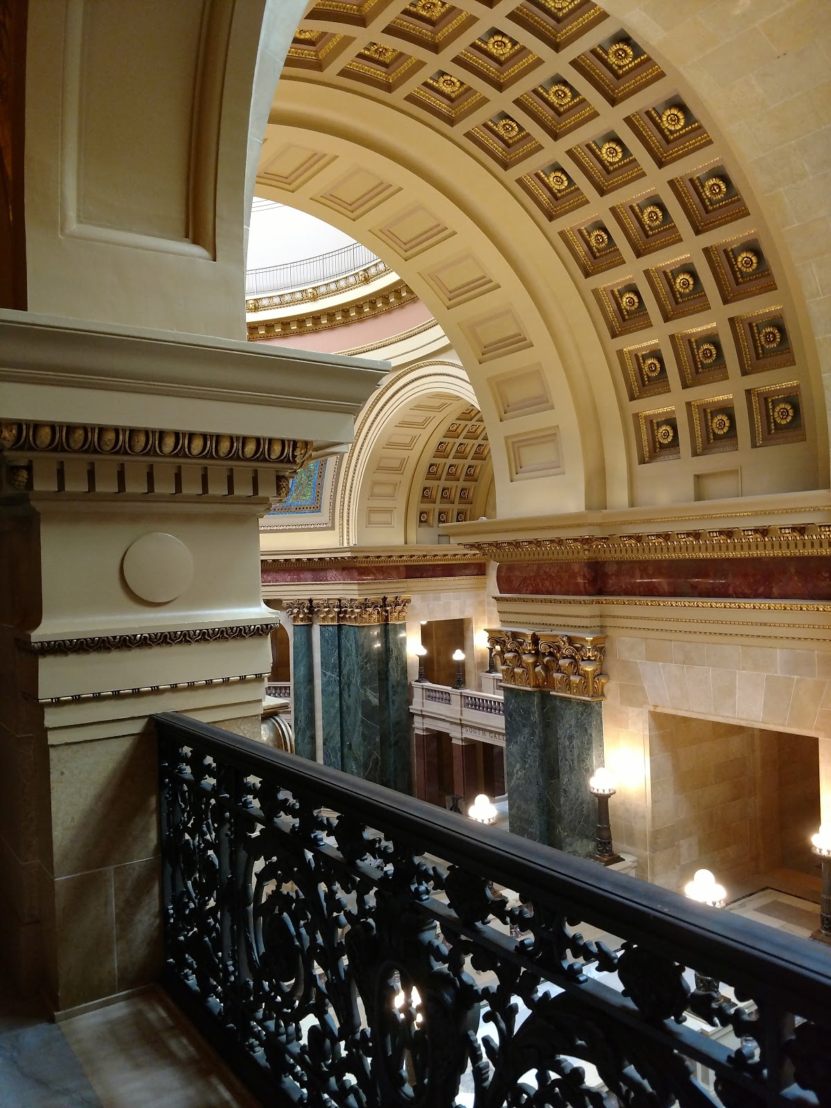 Cranberry Morning: Wisconsin's State Capitol Building