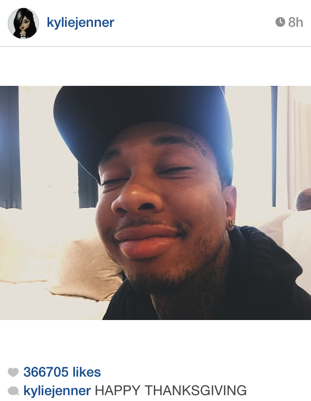 Kylie Jenner Spends Thanksgiving With Tyga - Information Nigeria Kylie Jenner Spends Thanksgiving With Tyga - Information Nigeria