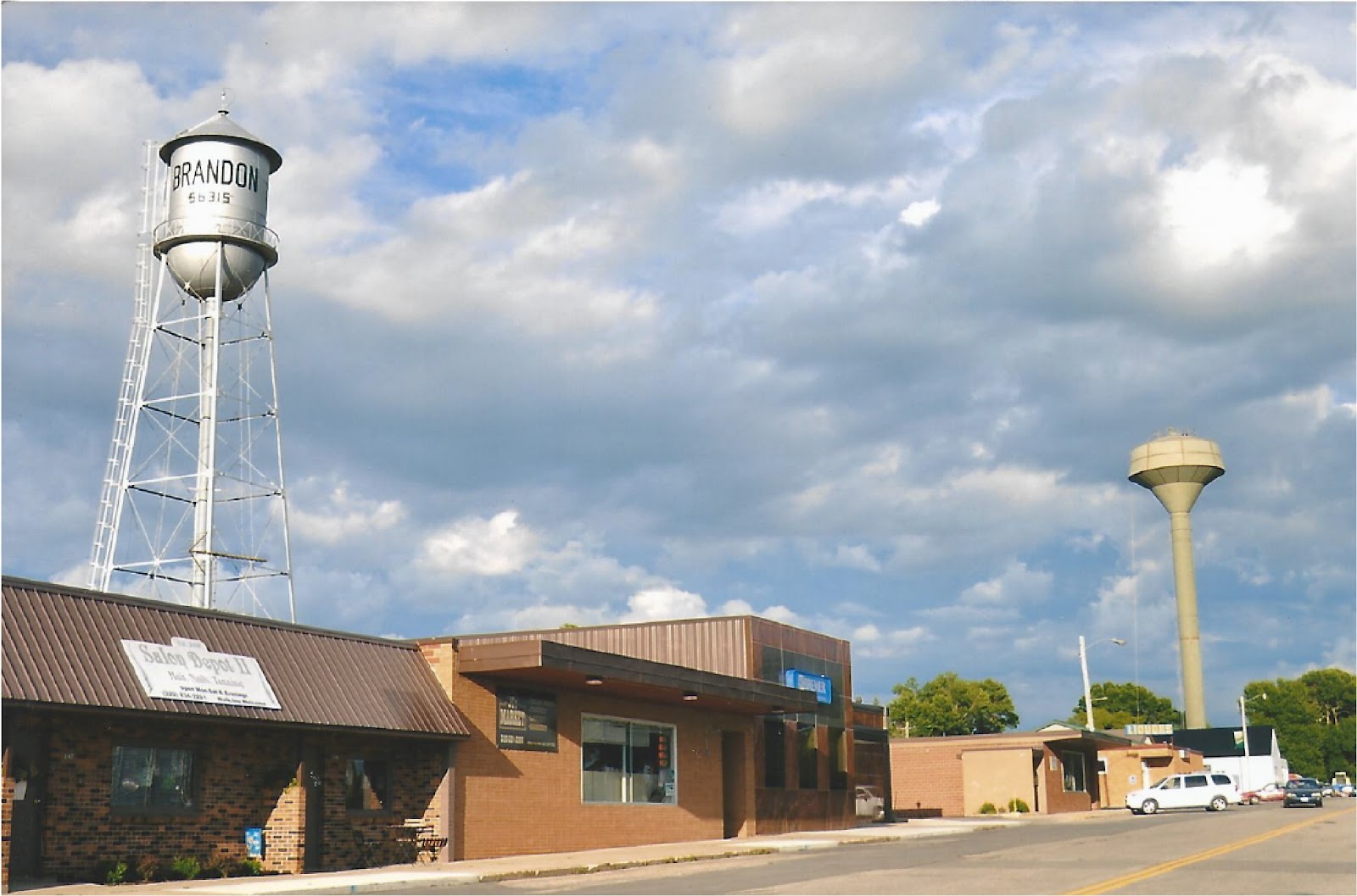 Brandon Mn History Center: One last look at the dual water towers in ...