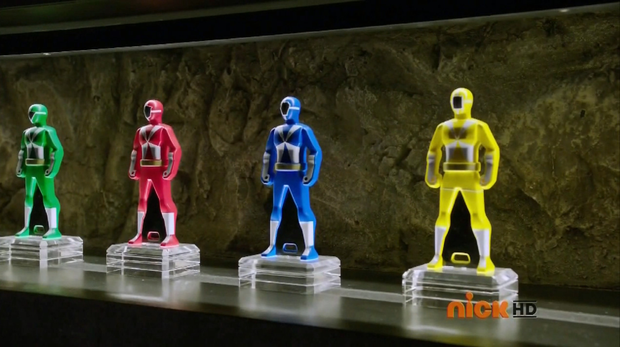 Henshin Grid: Ranger Keys in Gosei's Command Center in Power Rangers ...