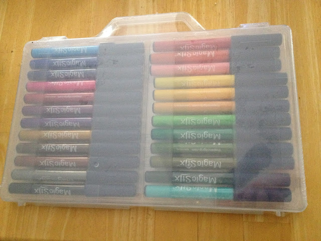 Puddle Jumping: Homeschool Review Crew - Magic Stix Washable Markers