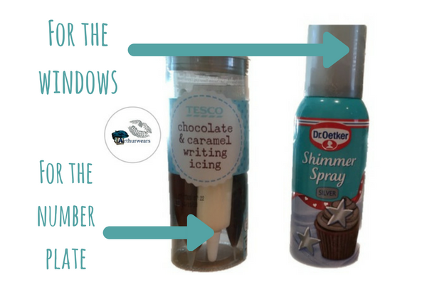 Arthurwears: How to make a bin lorry birthday cake