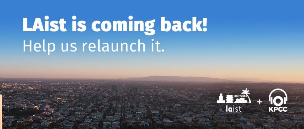 Things To Do In Los Angeles: LAist Kickstarter Achieves Goal