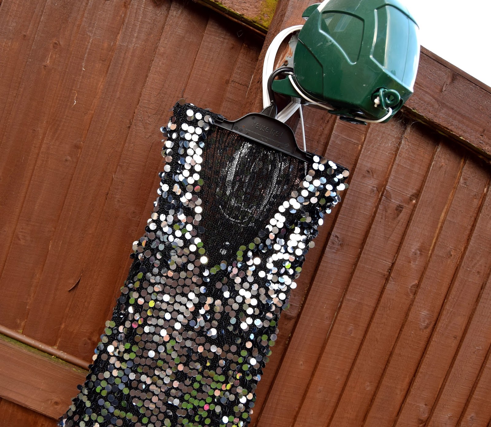 Upcycled Sparkly Peg Bag: Recycling And Reusing - Claire Justine