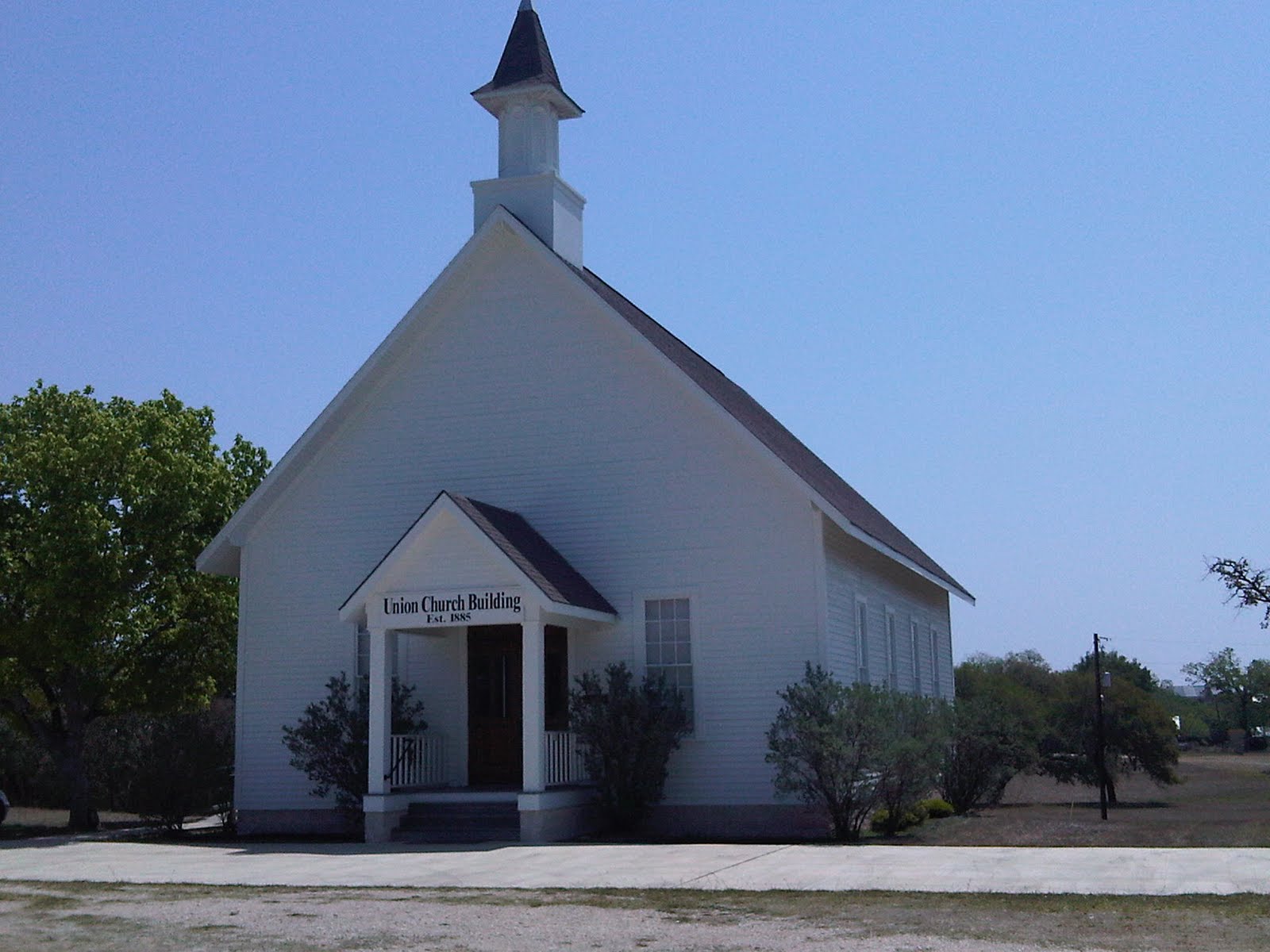 Joe Herring Jr.: Tuesday Then & Now: the Union Church