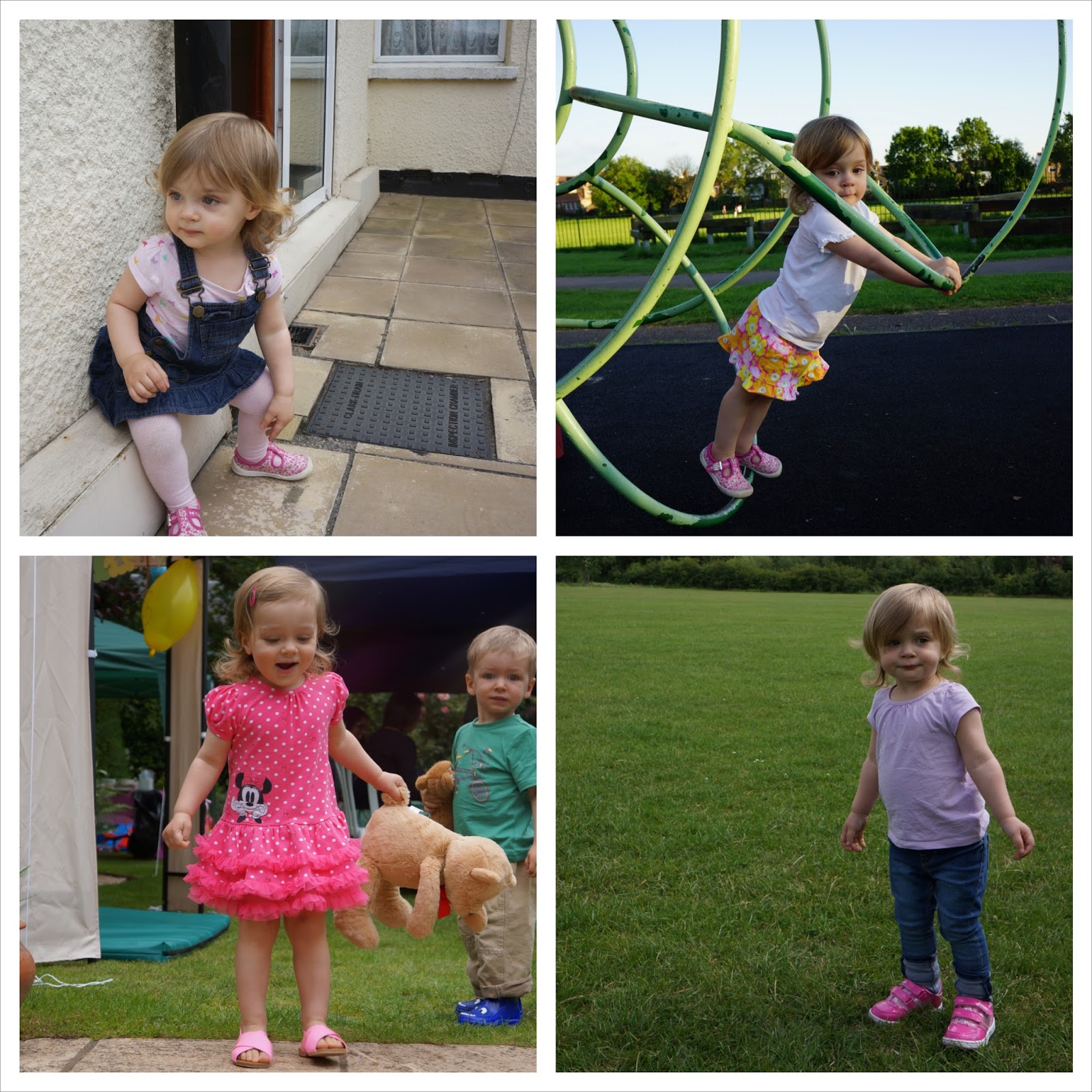 A year of toddler outfit posts