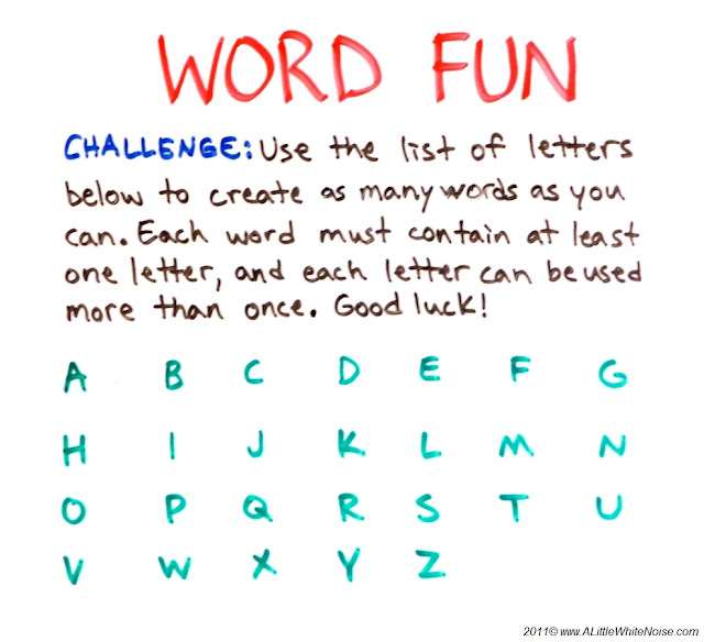 White Noise: Fun word game