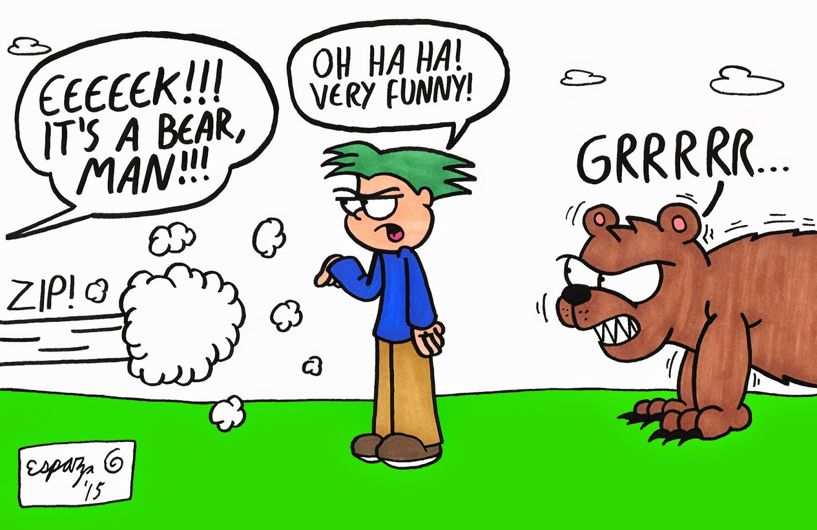 Jon's Crazy Stuff: BEARMAN STRIKES AGAIN!!!