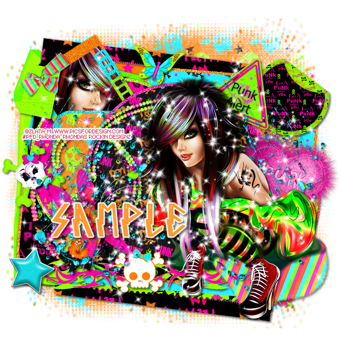 Rhonda's Rockin' Designz: So Punk - FTU