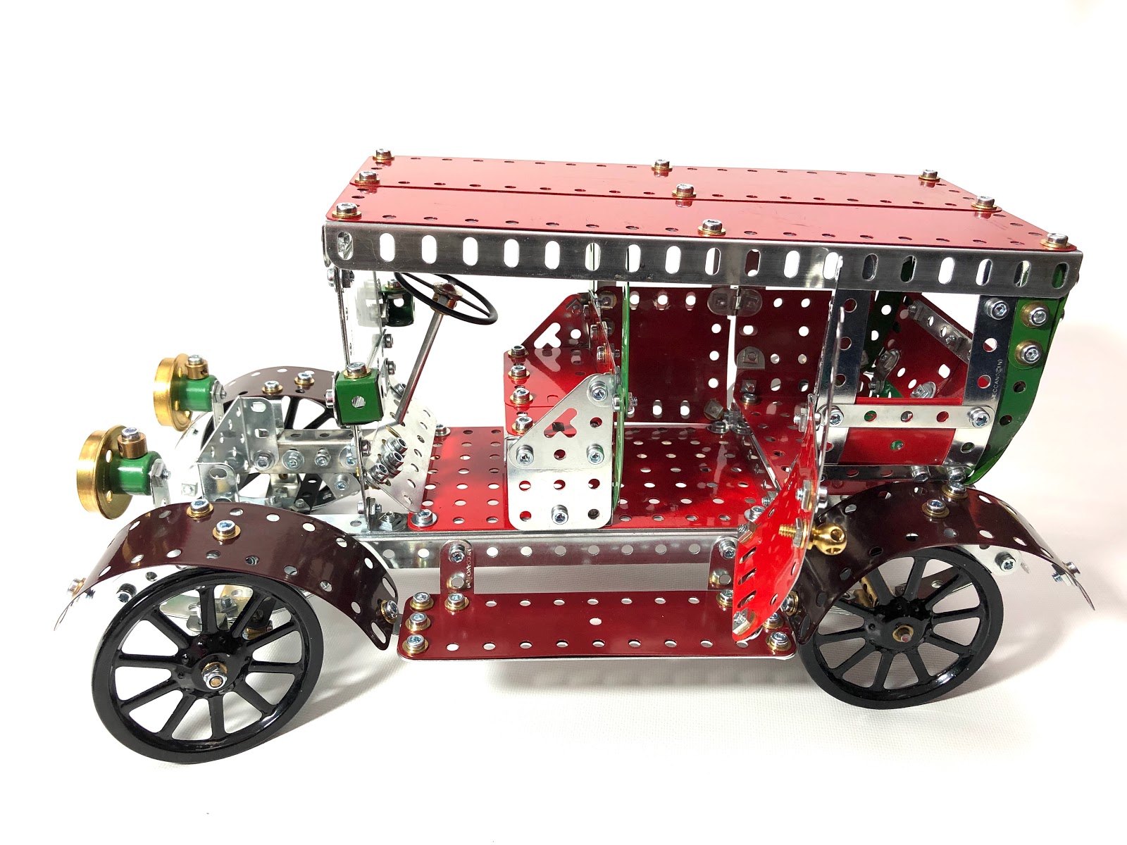 Meccano Miscellany: An Edwardian car