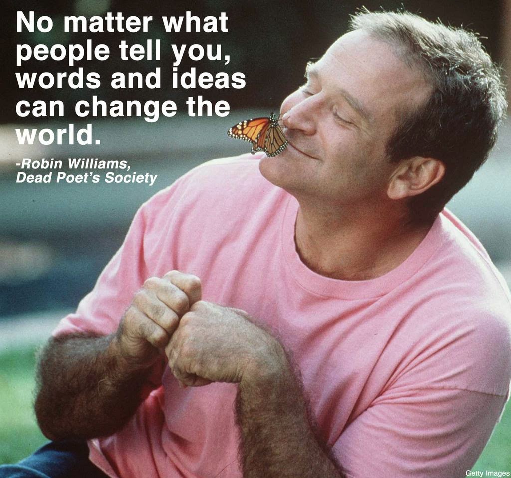 EcoworldReactor: "the Words and Ideas can change the world" Robin Williams
