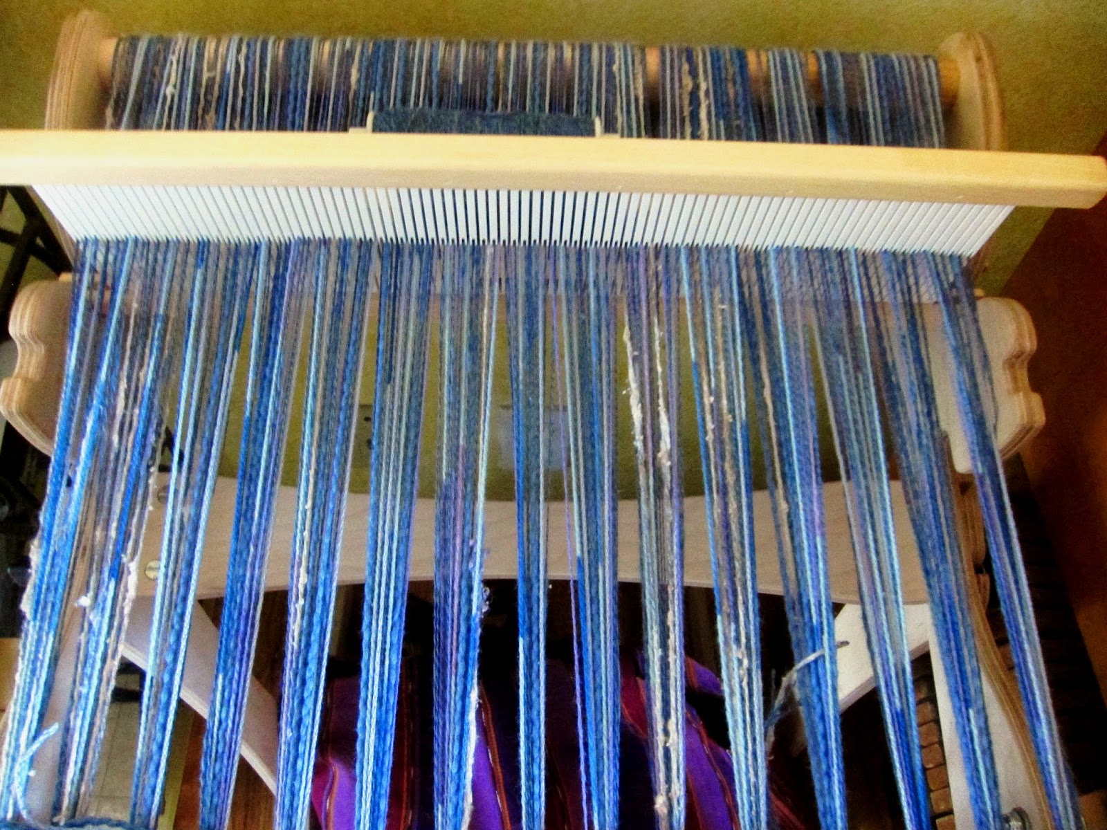 Deanna's Weaving: Yes, and How are the looms doing?