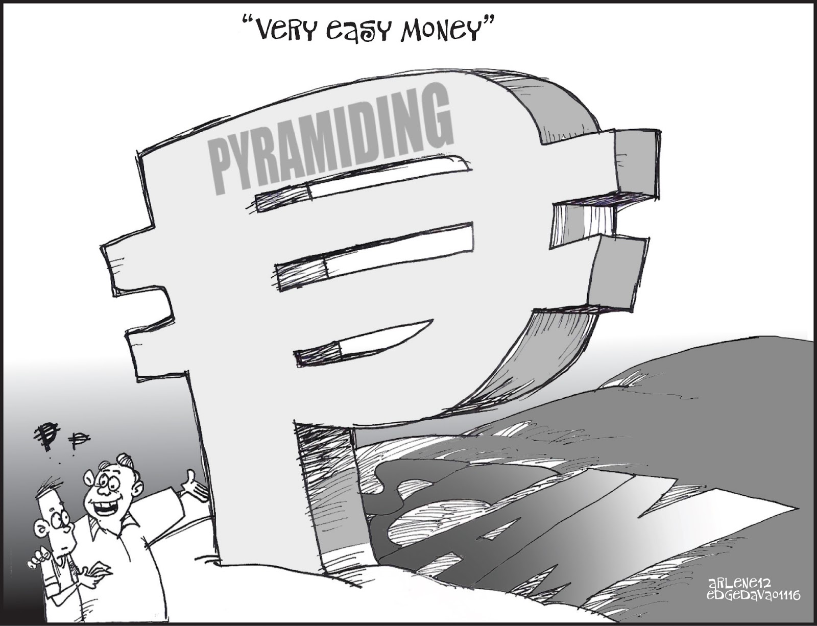 arlene pasaje cartoons: greed... GREEDIER...GREEDIEST