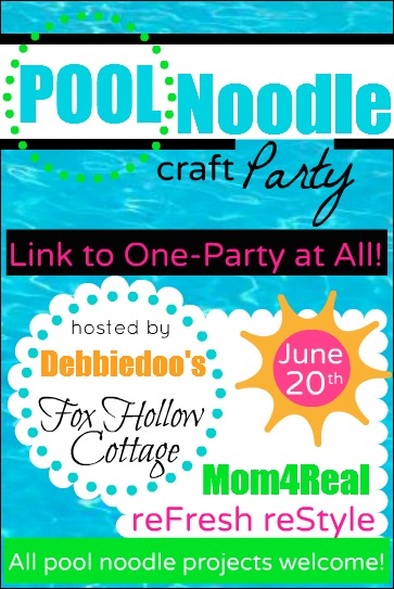 Pool Noodle Summer Link Party - Fox Hollow Cottage