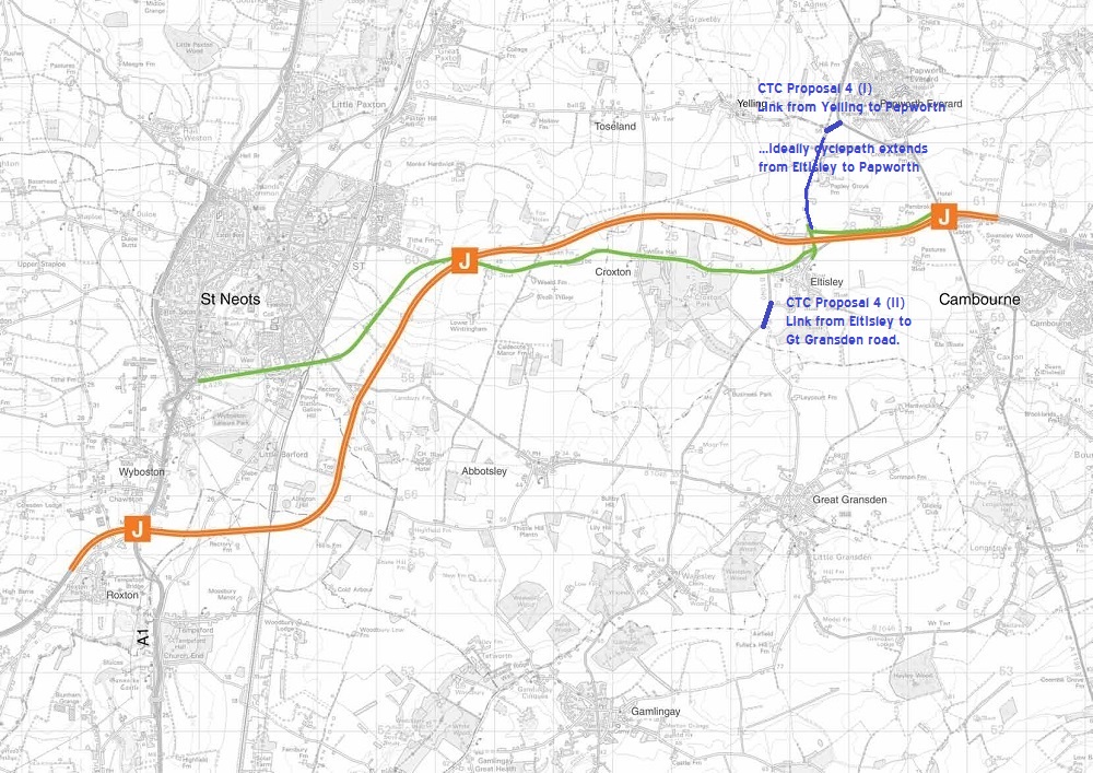 A428 Black Cat to Caxton Gibbet - CTC Cambridge