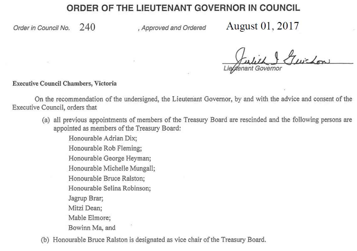 Blog Borg Collective: BC NDP Order-In-Council marching orders for: Brad ...