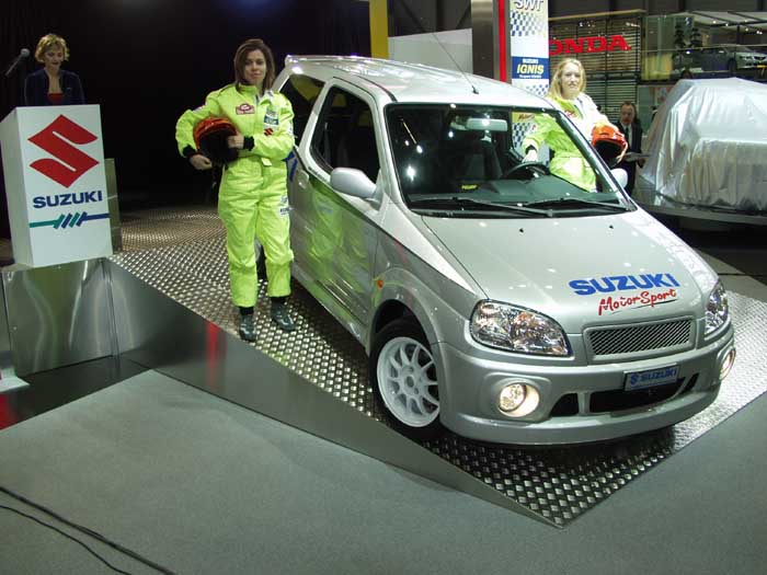 WORLD OF HT81S - JDM SWIFT SPORT: Ignis Sport in Geneva Motorshow 2003