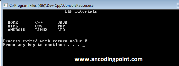 Setw5 Function In C Pprogramming