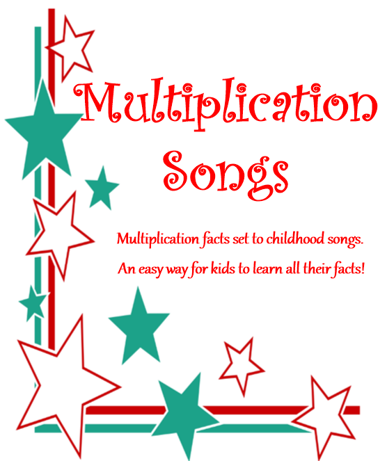 For His Glory: Multiplication Songs