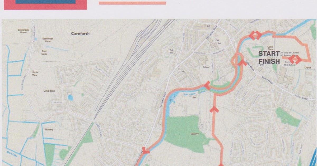20 Barriers Race 2023Possibly the Finest Race in Carnforth: Race Maps