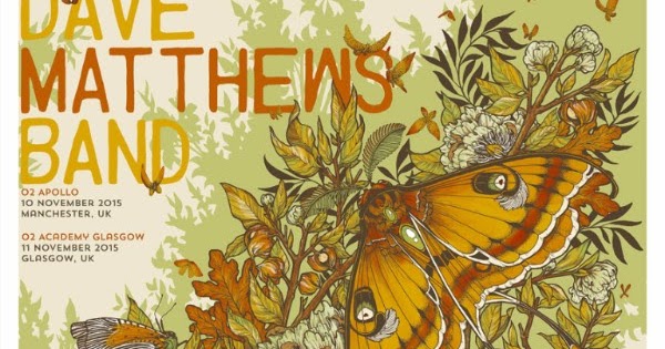 INSIDE THE ROCK POSTER FRAME BLOG: Erica Williams Dave Matthews Band ...