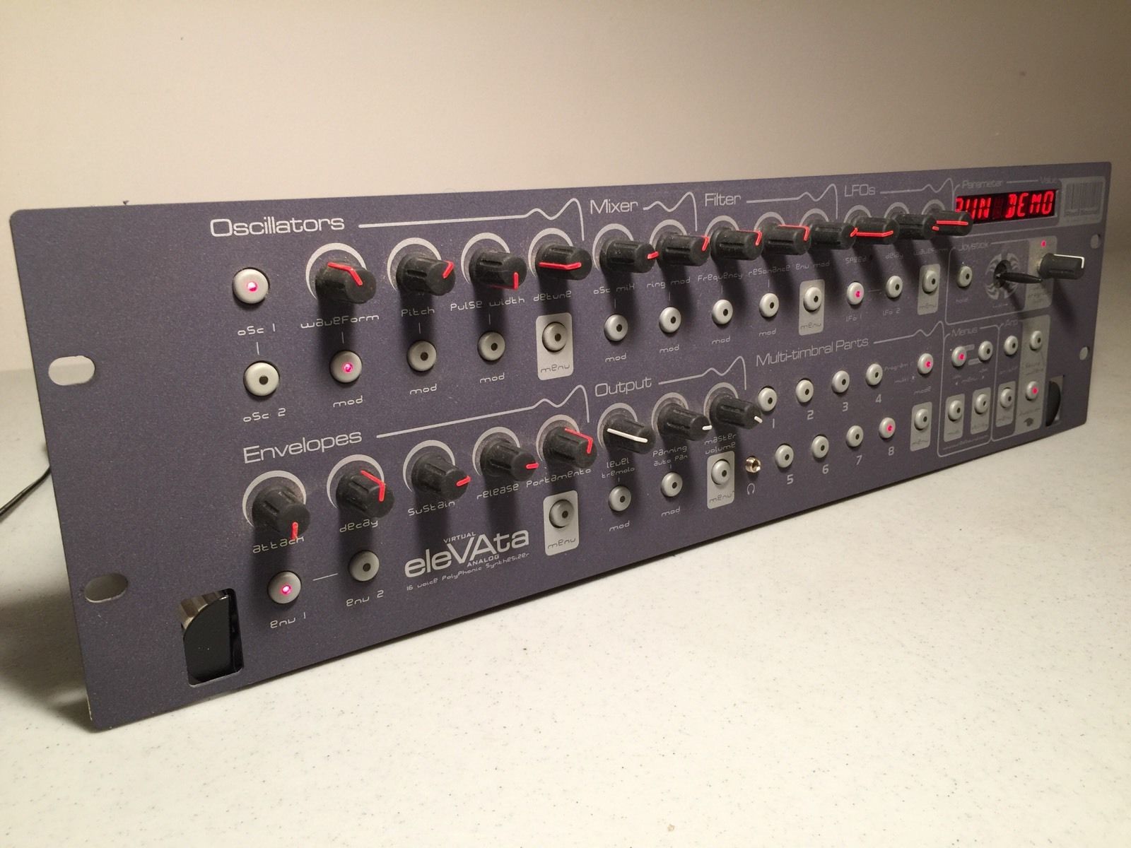 MATRIXSYNTH: Red Sound System Elevata Virtual Analog Synthesizer 16-VOICE