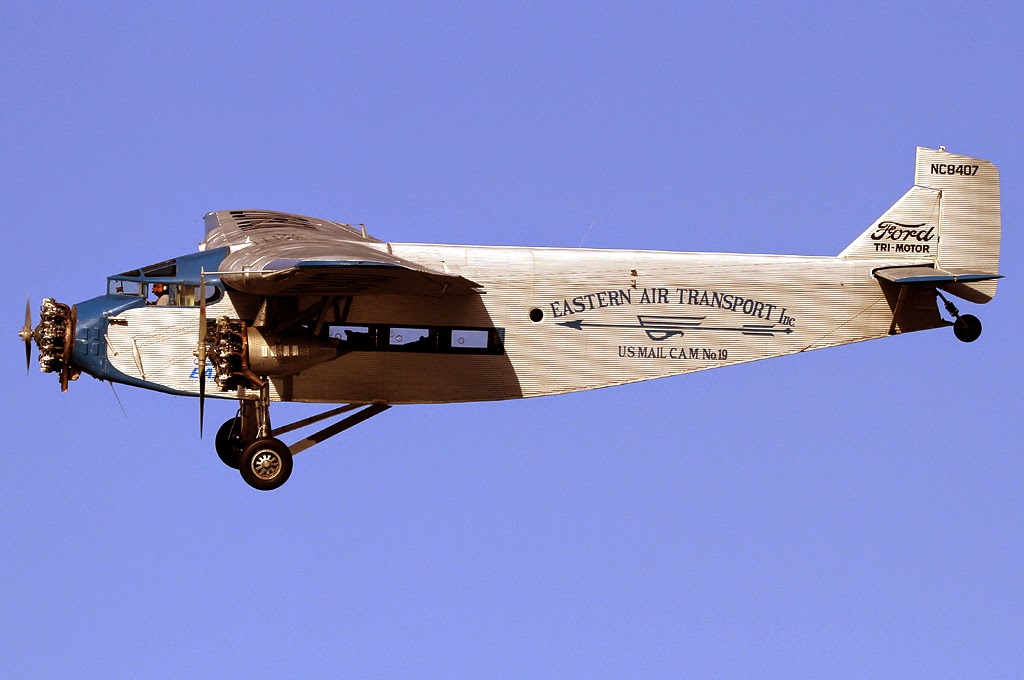 Aero Pacific Flightlines: Ford "Tri-Motor" arrives in Long Beach