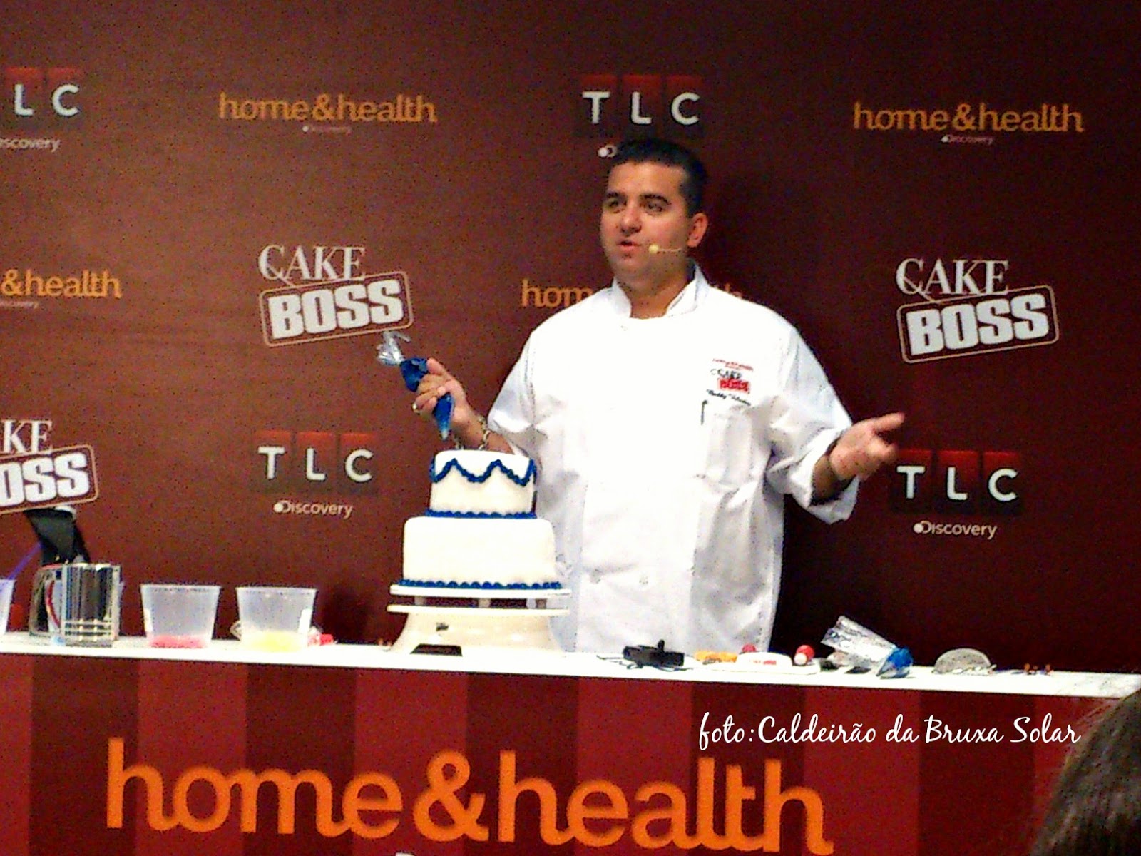 Receitas do Caldeirão : O dia que conheci o "Cake Boss"