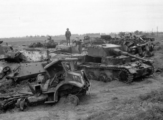 Just A Car Guy: Tank junkyards near Normandy