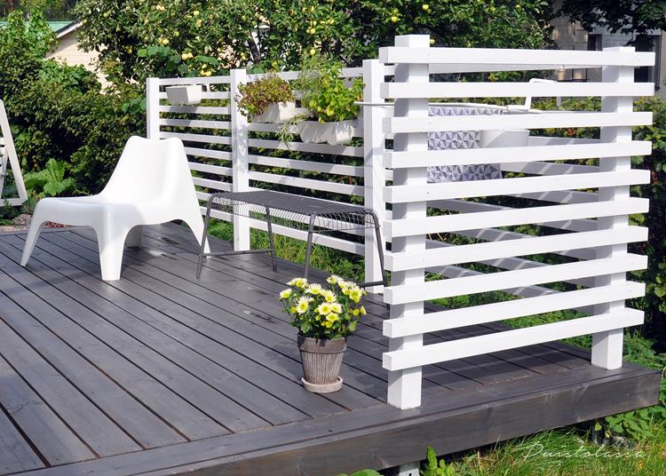 PUISTOLASSA: UUDISTUNUT TERASSI