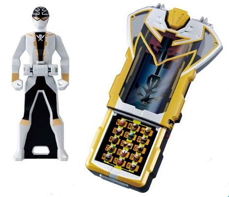 Power Rangers Super Megaforce Silver Ranger Key