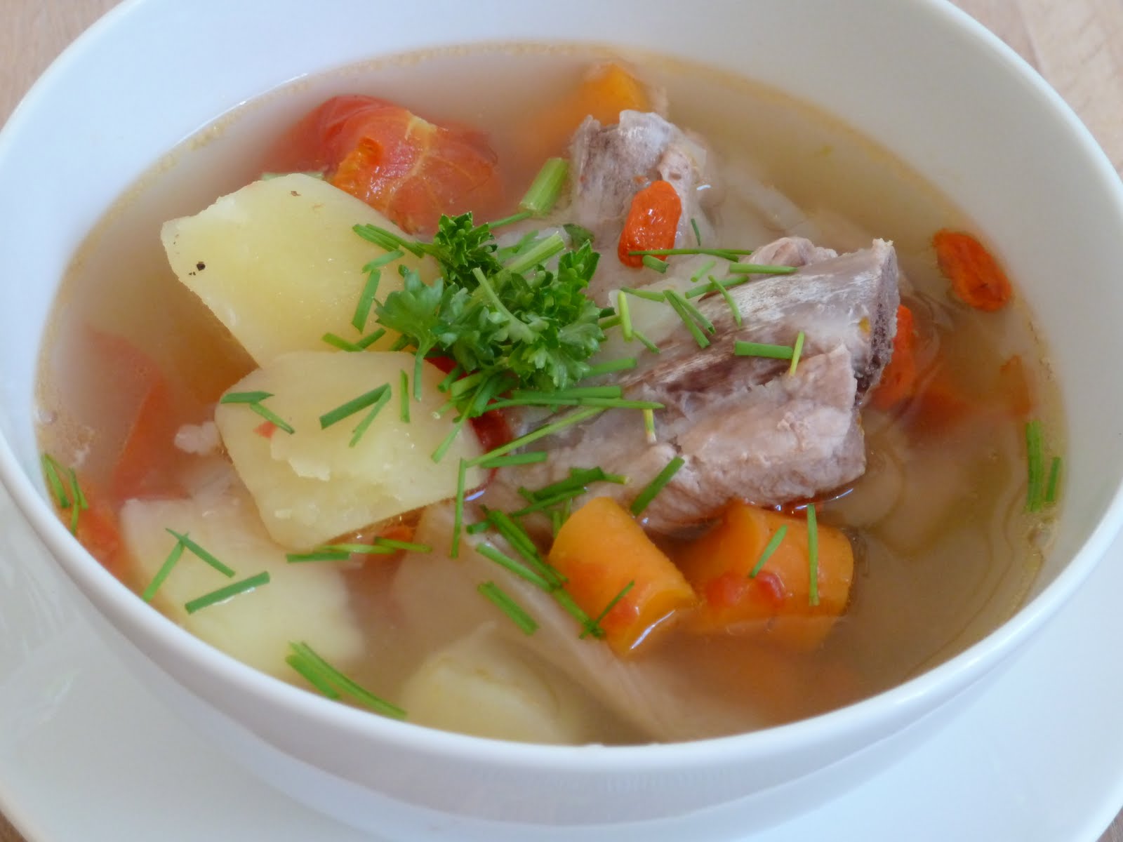 Family FECS: Chinese Potato Soup/Kinesisksuppe med Kartofler/土豆汤