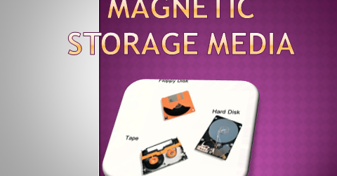 g9-S2-chapter1: Magnetic storage media